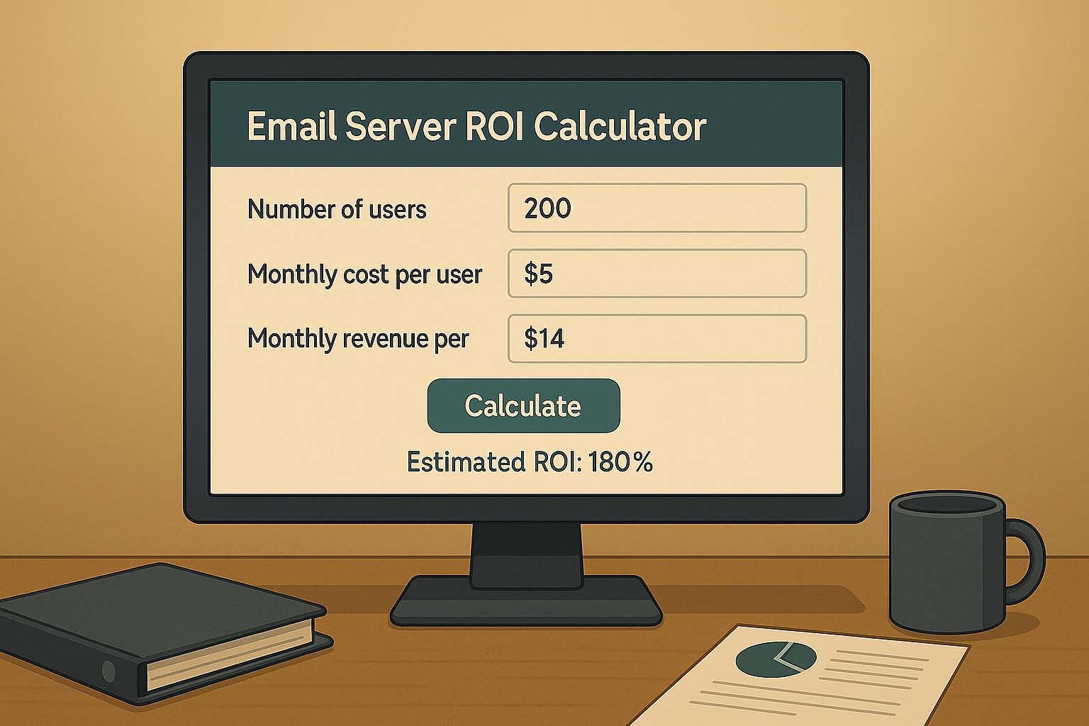 Email ROI Calculator - MacguyverTech AI